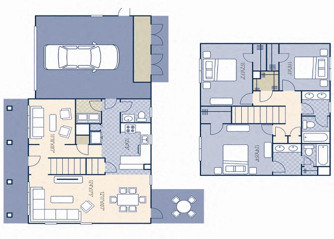 Ellsworth AFB Homes | Family housing at Ellsworth AFB, SD| Floor Plans