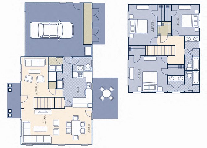 Ellsworth AFB Homes | Family housing at Ellsworth AFB, SD| Floor Plans