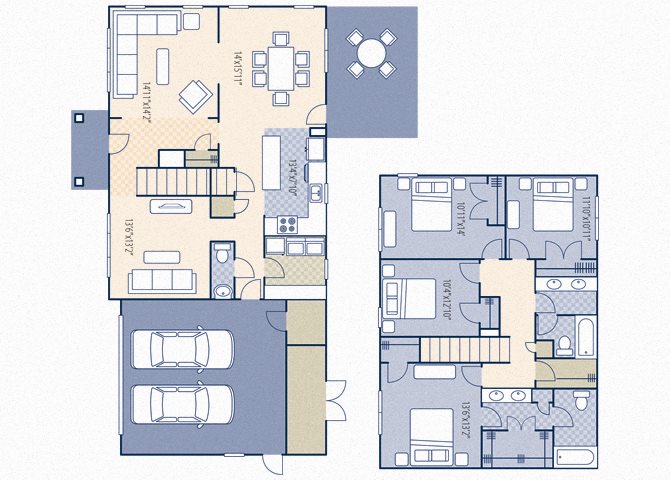 Ellsworth AFB Homes | Family housing at Ellsworth AFB, SD| Floor Plans