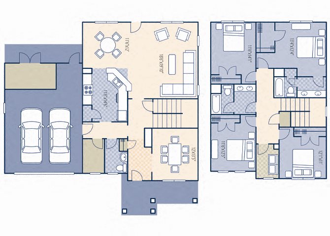 Ellsworth AFB Homes | Family housing at Ellsworth AFB, SD| Floor Plans