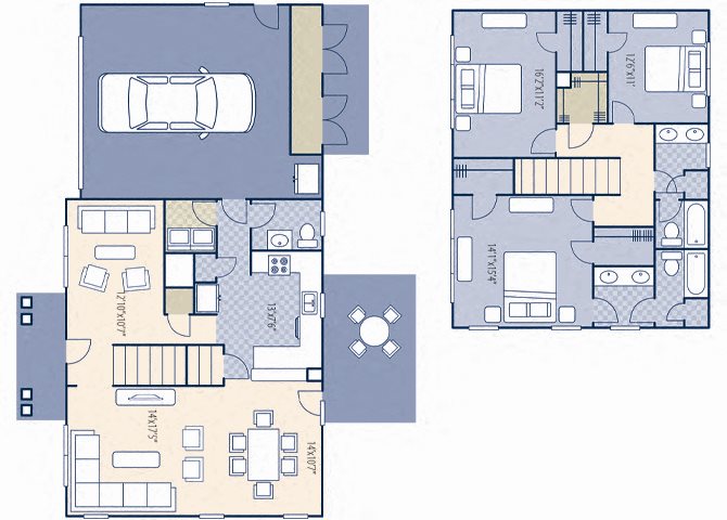 Ellsworth AFB Homes | Family housing at Ellsworth AFB, SD| Floor Plans