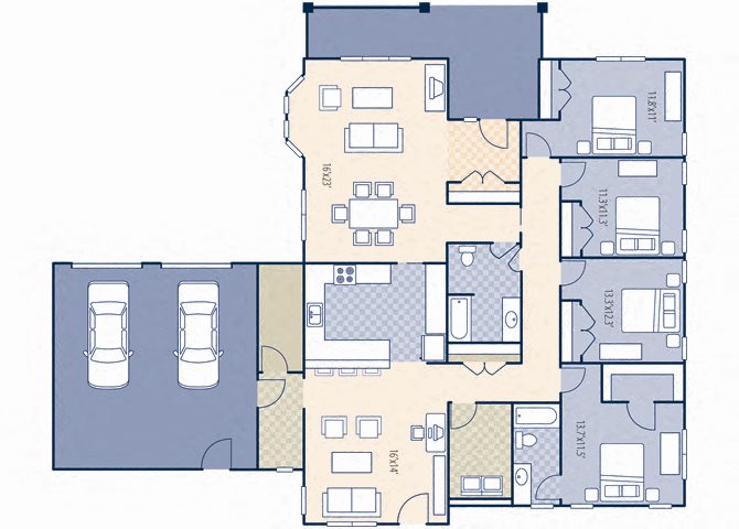 Ellsworth AFB Homes | Family housing at Ellsworth AFB, SD| Floor Plans