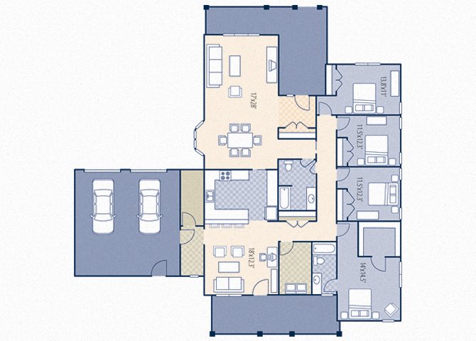 Ellsworth AFB Homes | Family housing at Ellsworth AFB, SD| Floor Plans