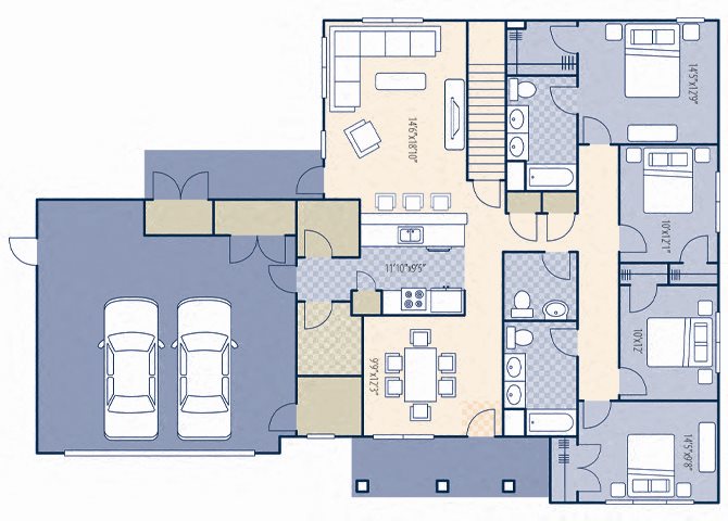 Ellsworth AFB Homes | Family housing at Ellsworth AFB, SD| Floor Plans