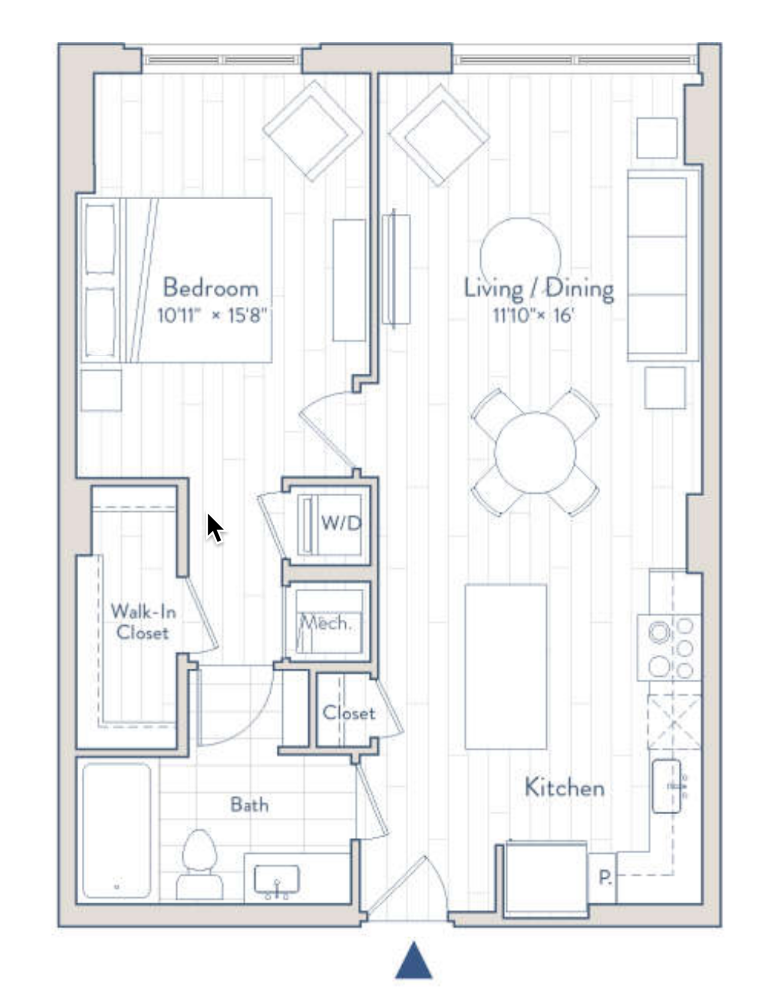 Studios, 1, 2, 3 Bedroom Apartments for Rent Near The Wharf and ...