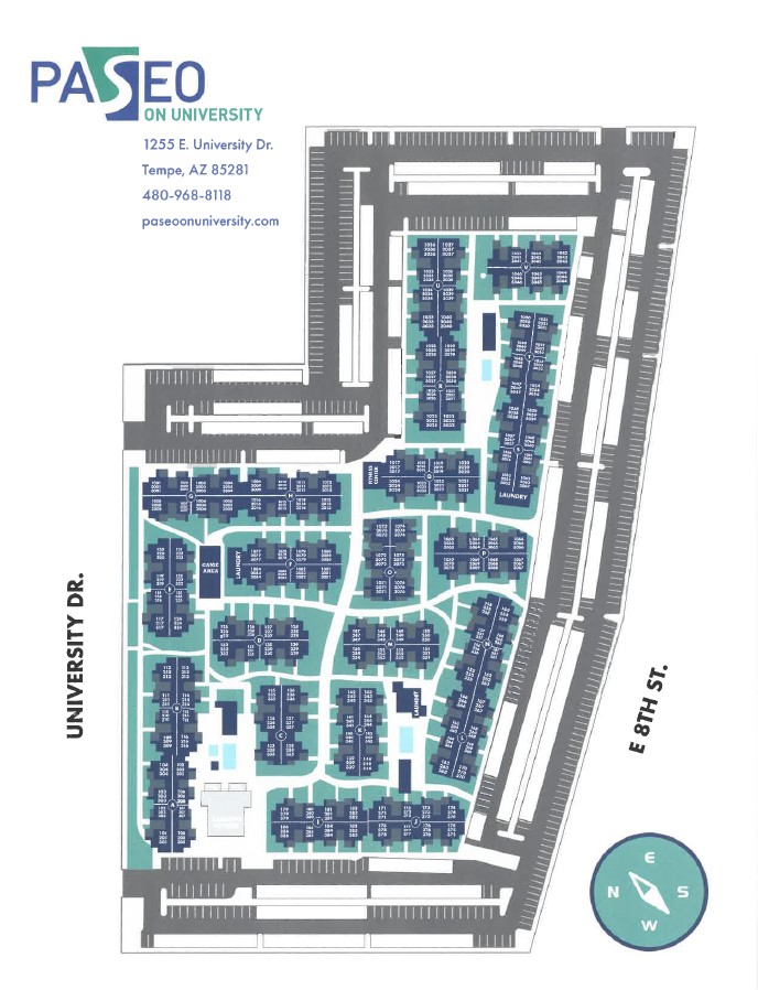 Website Sitemap | Paseo on University