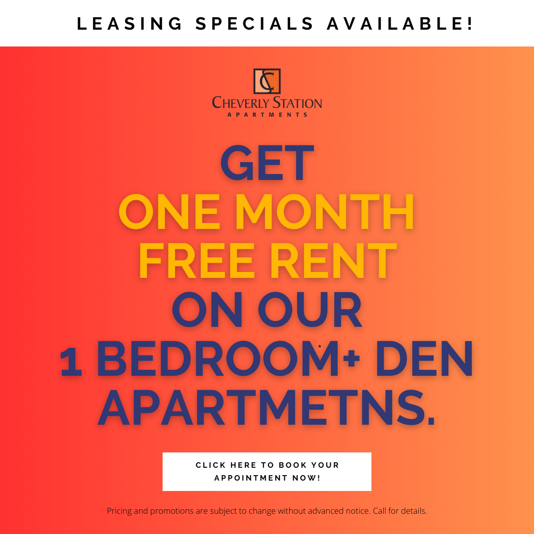 3 BDRM Apartments | Cheverly Station Apartments