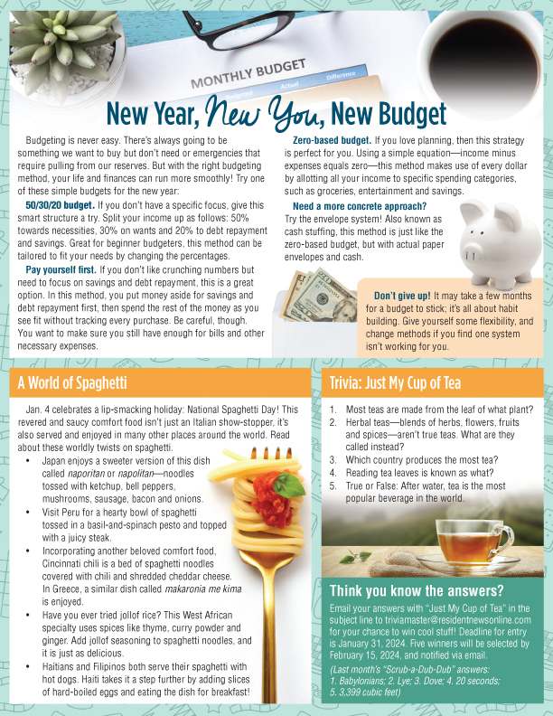 The Meadows at Westlake Village | Resident Newsletters