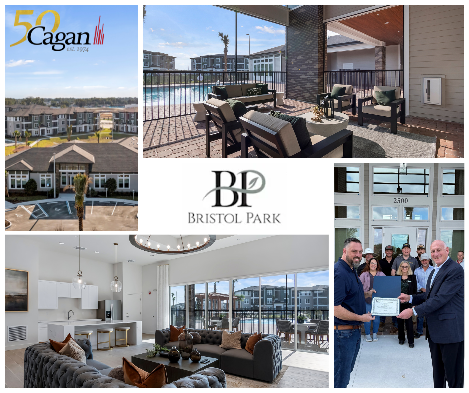 Cagan Expands Florida Portfolio with Opening of Bristol Park - Cagan News