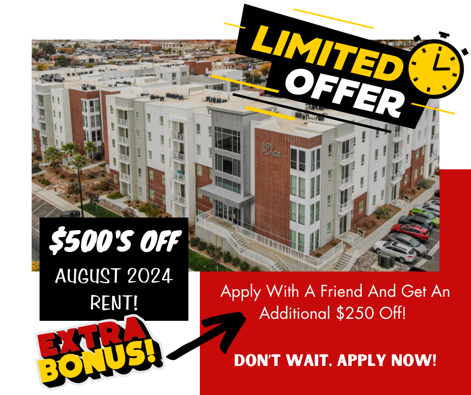 Contact 605 Place Student Housing & Co-Living to Schedule a Visit