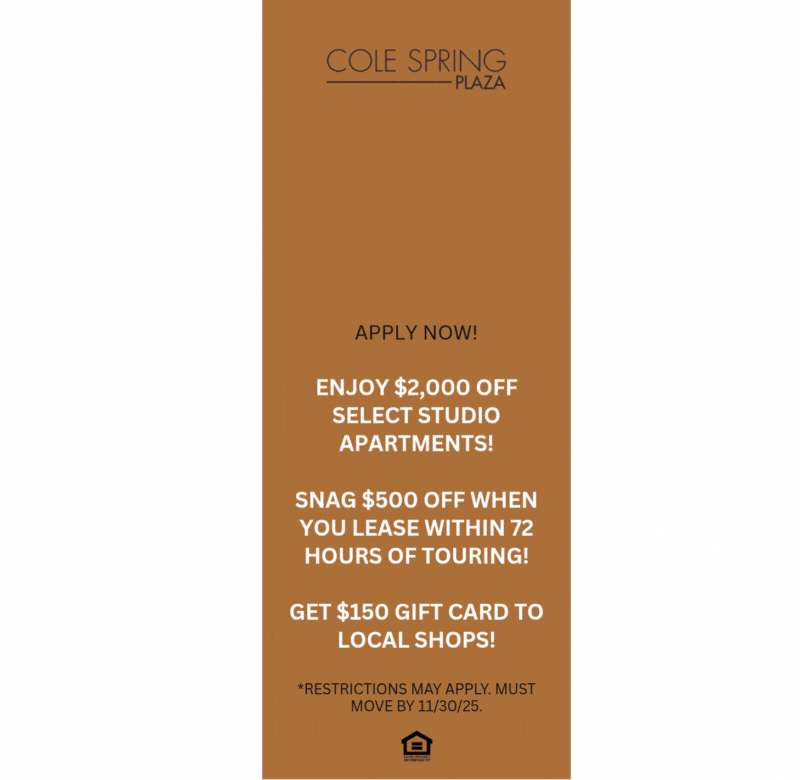 Silver Spring Apartments | Cole Spring Plaza