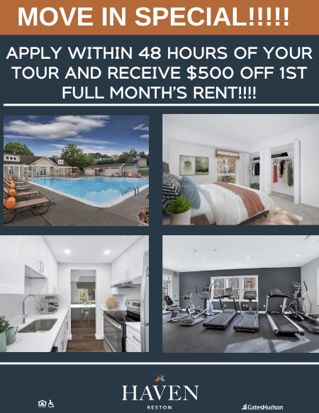 Haven Reston | Apartment and Community Amenities